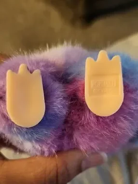 POP MART | Toys | Labubu Plush Purpleblue Fuzzy Monster Doll | Poshmark